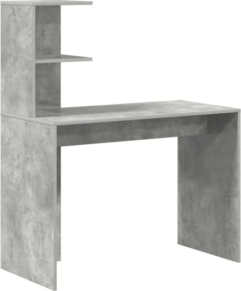 Stůl Betonově šedá 133.5 x 50 x 124 cm 2 ks 3337292