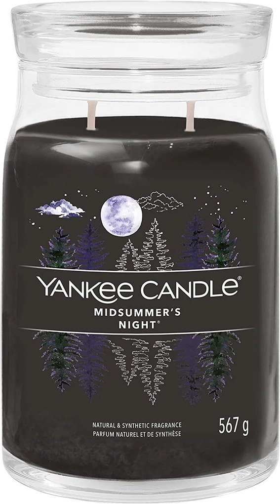 Yankee Candle vonná svíčka Signature ve skle velká Midsummer’s Night  567 g