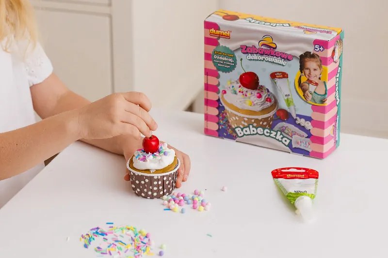 Zdobení – Cupcake | Kreativní sada pro výrobu hračkářského koláčku