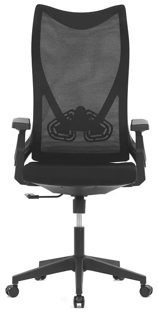 Ergonomická kancelářská židle SOSA - černá síťovina Barva: černá
