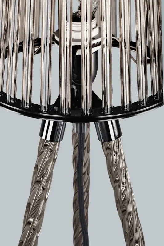 Moderní stolní lampa HOOPS 04-TL-NI1101-CLGR - ARTGLASS