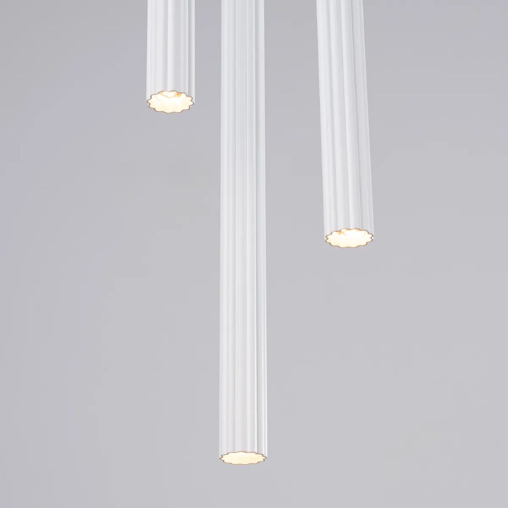 Sollux Lighting Závěsné svítidlo ARCHE 3P bílé