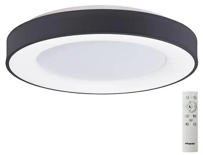 Azzardo | Azzardo AZ4991 - LED Stmívatelné stropní svítidlo SANTANA LED/50W/230V černá +DO | AZ4991