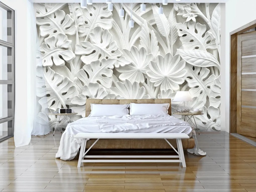 3D tapeta - Zahrada z alabastru (150x105 cm) - Murando DeLuxe