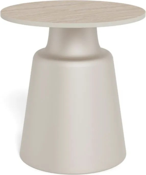 Konferenční stolek Santorini 45 cm travertin/béžový