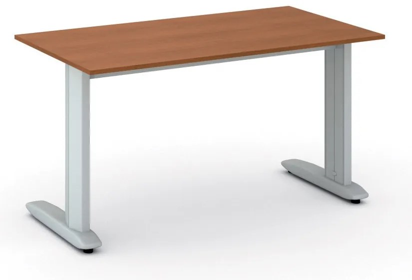 Kancelářský psací stůl PRIMO FLEXIBLE, 140x80 cm, třešeň
