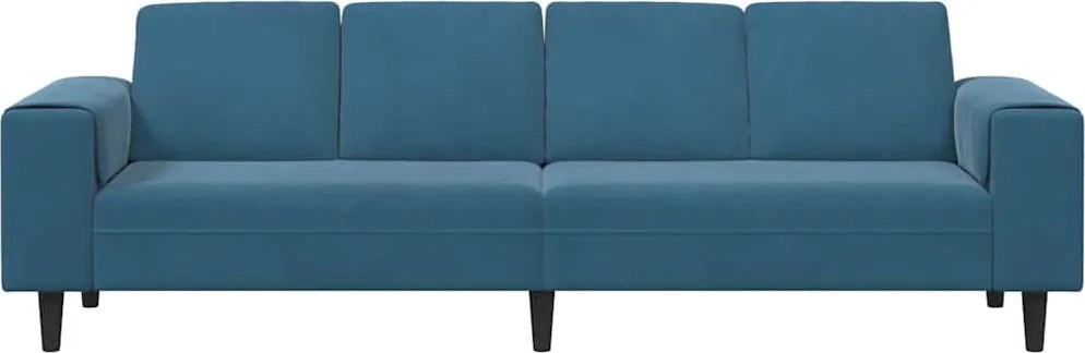 Pohovka do obývacího pokoje Modrá 250 x 77 x 76 cm 3335090
