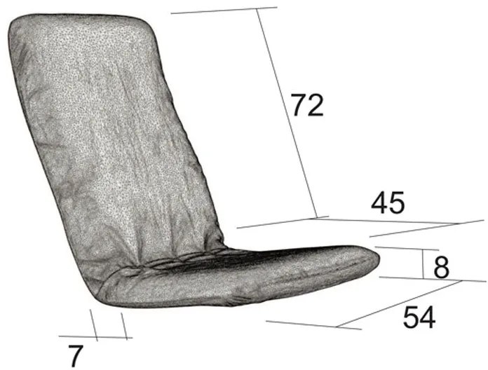 BRADOP Pohupovací křeslo BADY R17