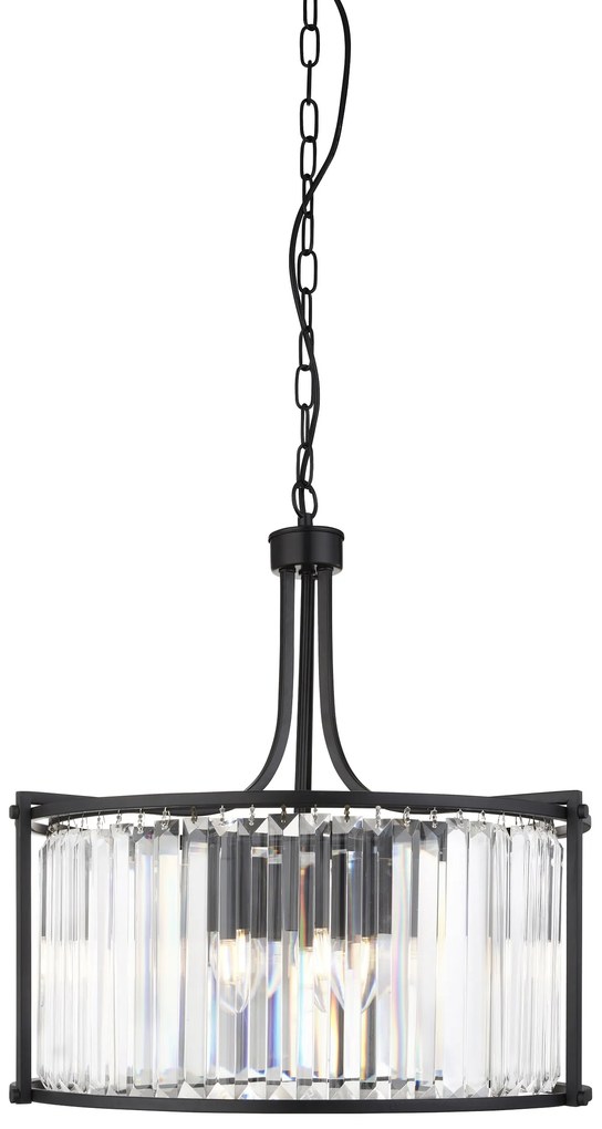 SEARCHLIGHT Závěsné svítidlo VICTORIA 8295-5BK