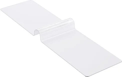 PVC chránič stolu 106,7 × 243,8 cm průhledný plastový o tloušťce 1,5 mm