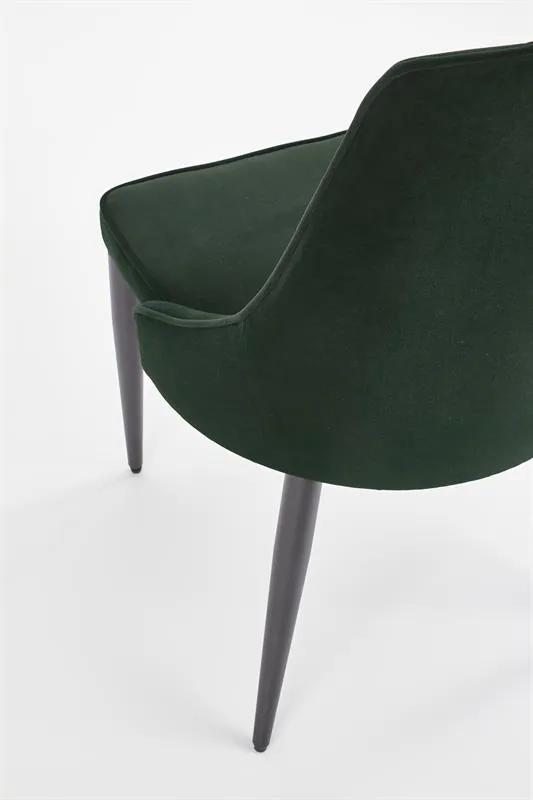HALMAR K365 židle tmavě zelená
