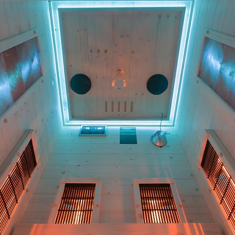 BPS-koupelny Infrasauna Relax HYD-6711 90x90, 1 osoba