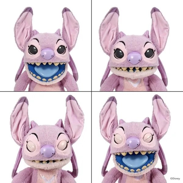 Interaktivní plyšák Real FX - Stitch Růžová