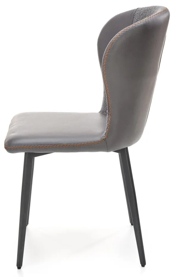 Jídelní židle K466 šedá