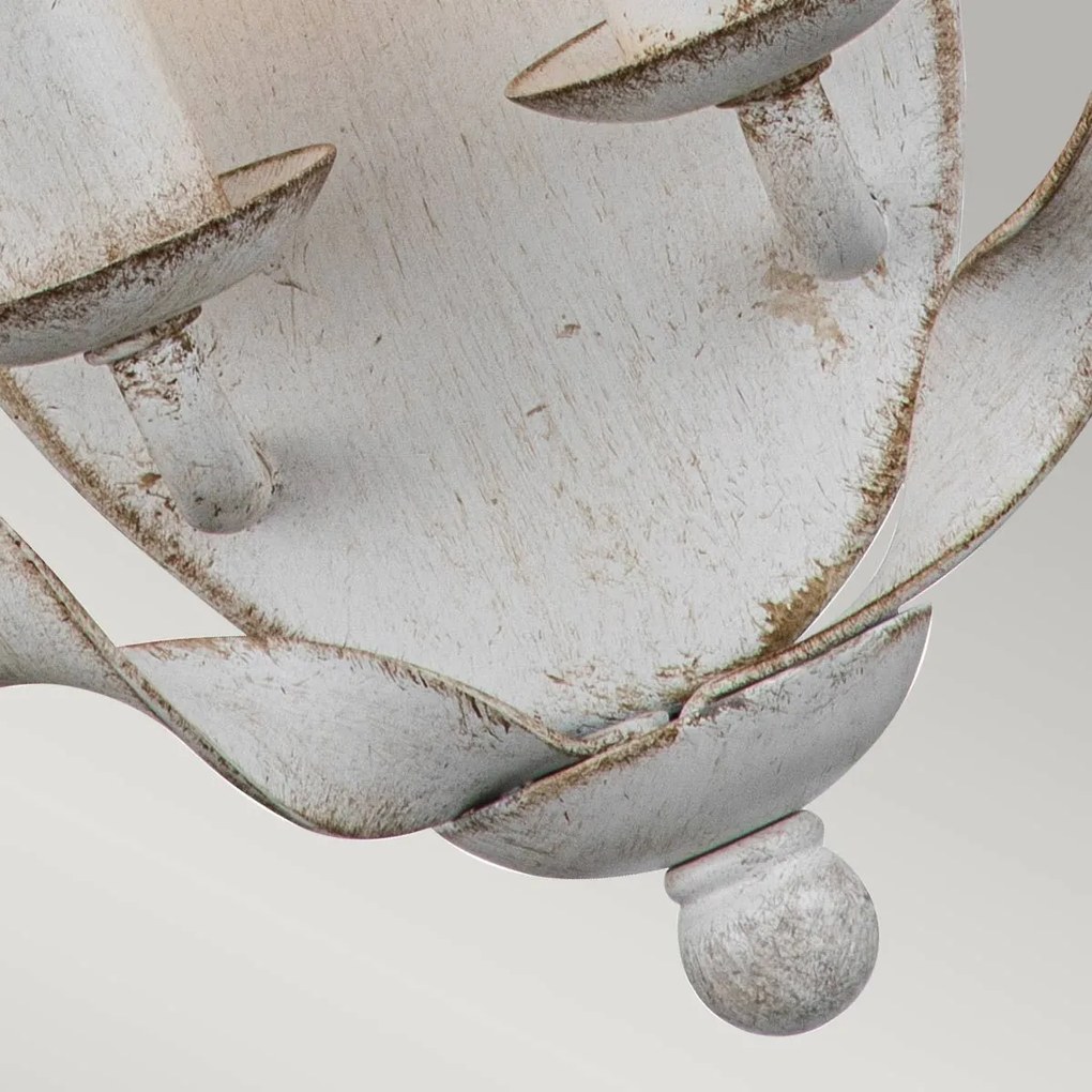 Elstead BRADBURY nástěnná Farmhouse lampa 2xE14 antická bílá
