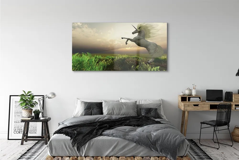 akrylový obraz Unicorn Golf 140x70 cm