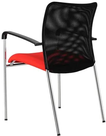 Konferenční židle Trinity Alba Barva: červená