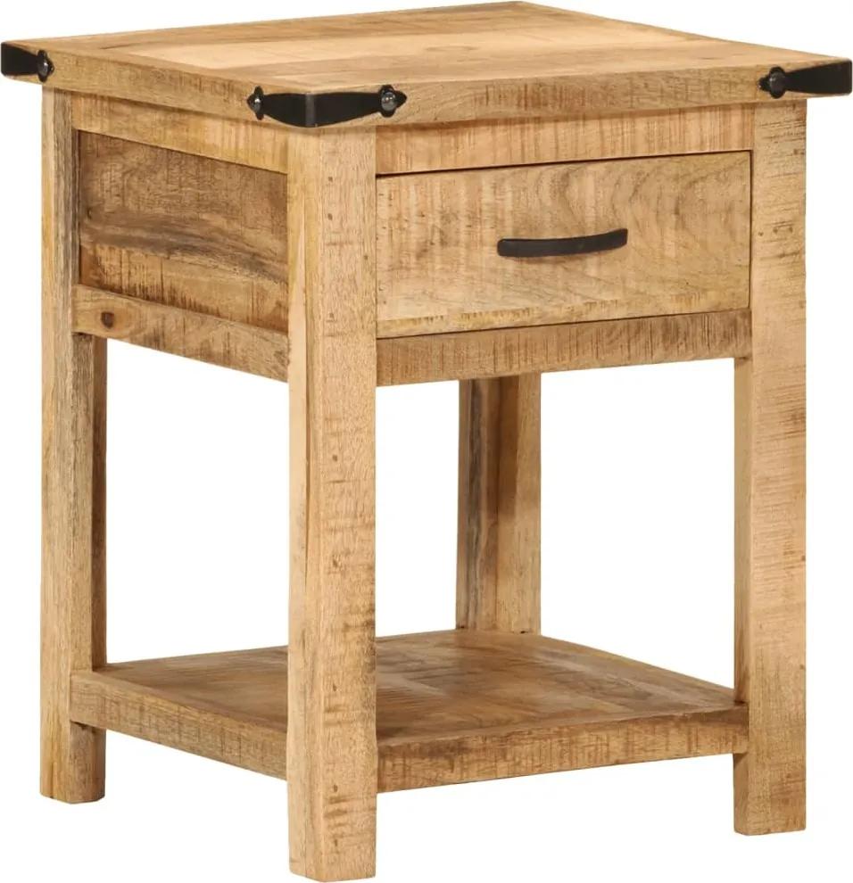vidaXL Noční stolek 40 x 40 x 50 cm masivní mangovníkové dřevo [372716]