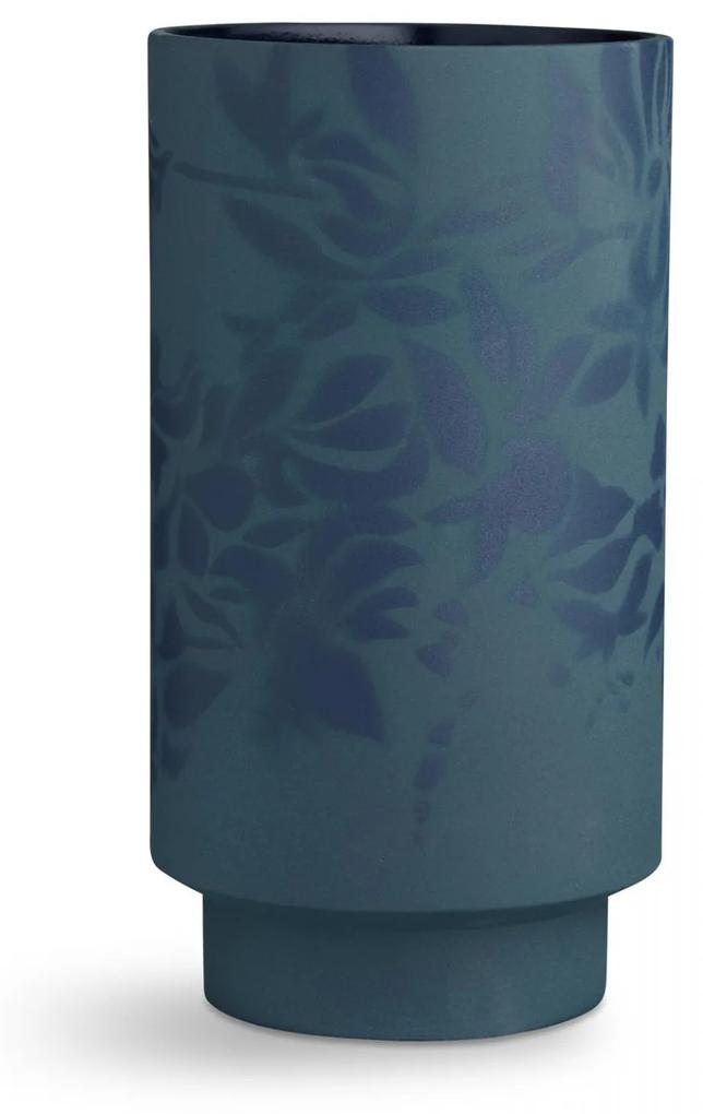 KÄHLER Keramická váza Kabell Indigo 26,5 cm, modrá barva, keramika