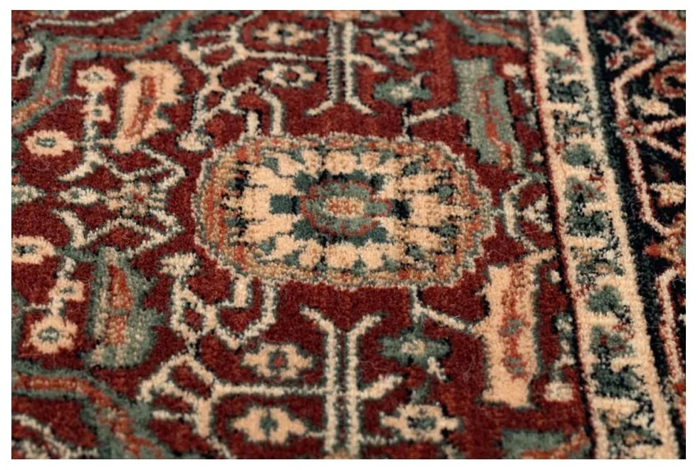 Vlněný kusový koberec Murat terakotový 2 80x160cm