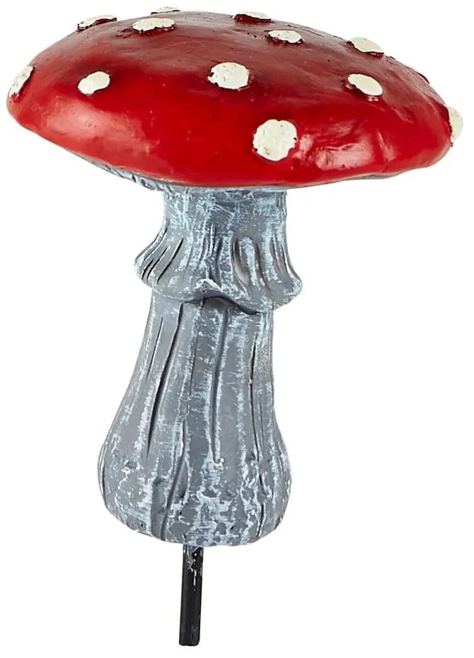 Dekorativní soška KJ Collection Mushroom, výška 9 cm