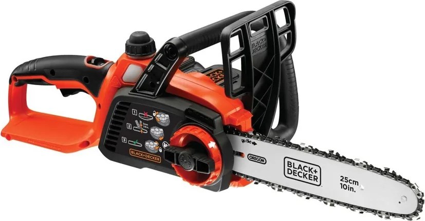 Aku řetězová pila Black+Decker GKC1825L20-QW, 18V, 1 x 2,0 Ah Li-Ion