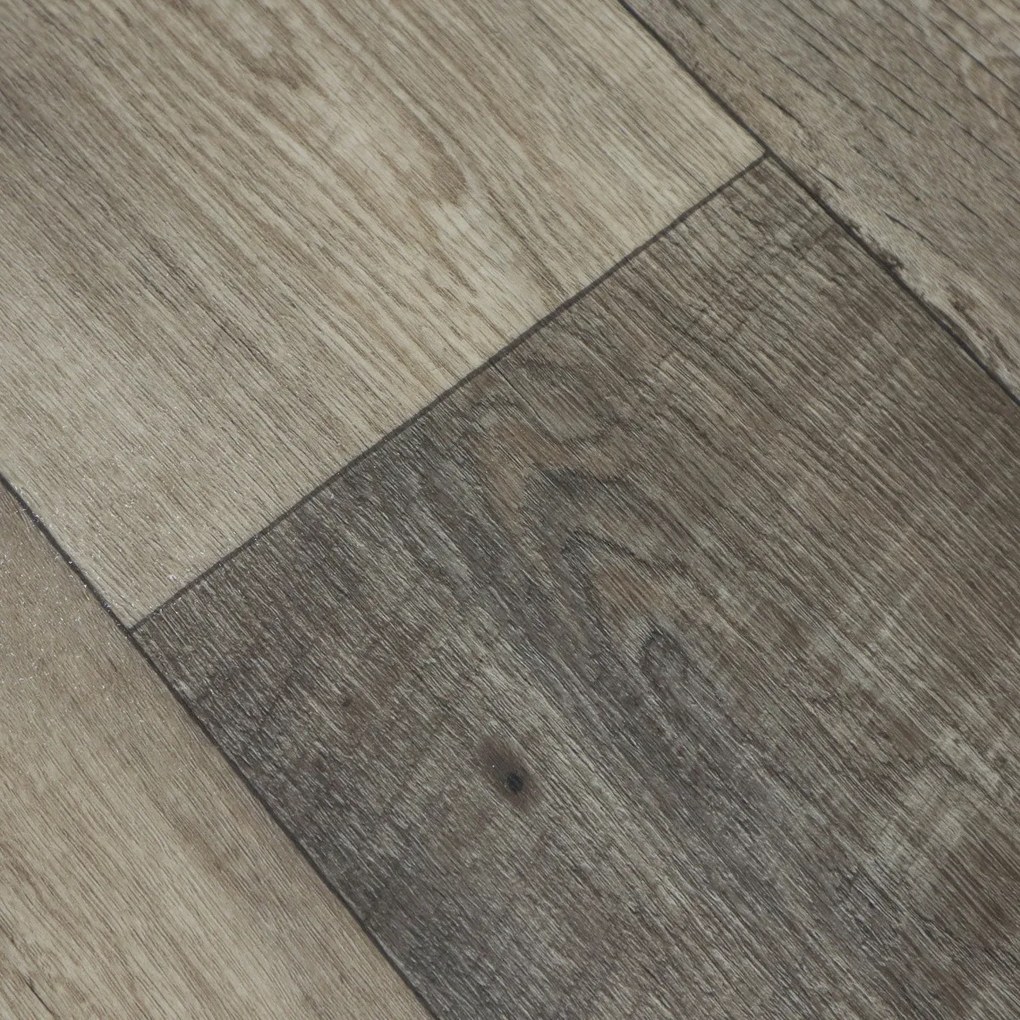 Beauflor, PVC podlaha - lino Texalino Supreme 997 D Valley Oak - dub, na míru, šíře 2m,3m,4m,5m, hnědá, filc, chodba / předsíň