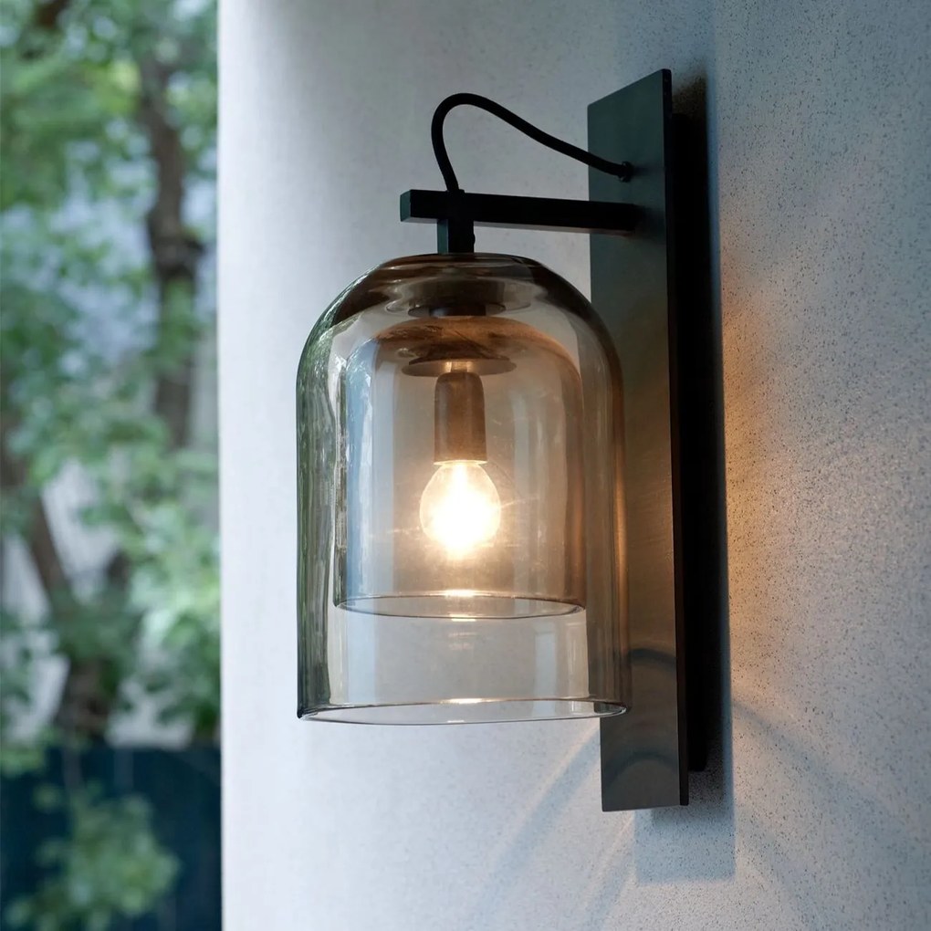 Toolight, nástěnné svítidlo 1xE27 APP1207-1W, černá, OSW-14028