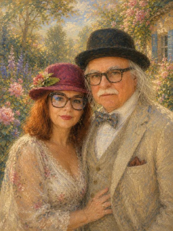 Impressionist – Portrét jako mistrovské impresionistické dílo – Osobitý portrét na plátně z vaší fotky