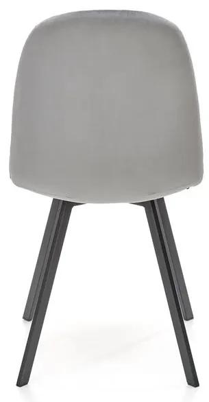 HALMAR K462 židle šedá