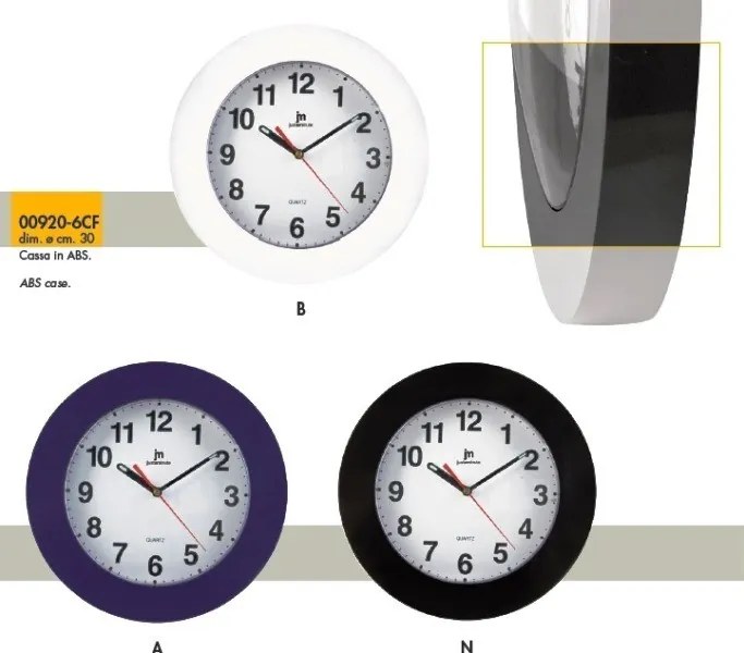 Designové nástěnné hodiny Lowell 00920-6CFN Clocks 30cm