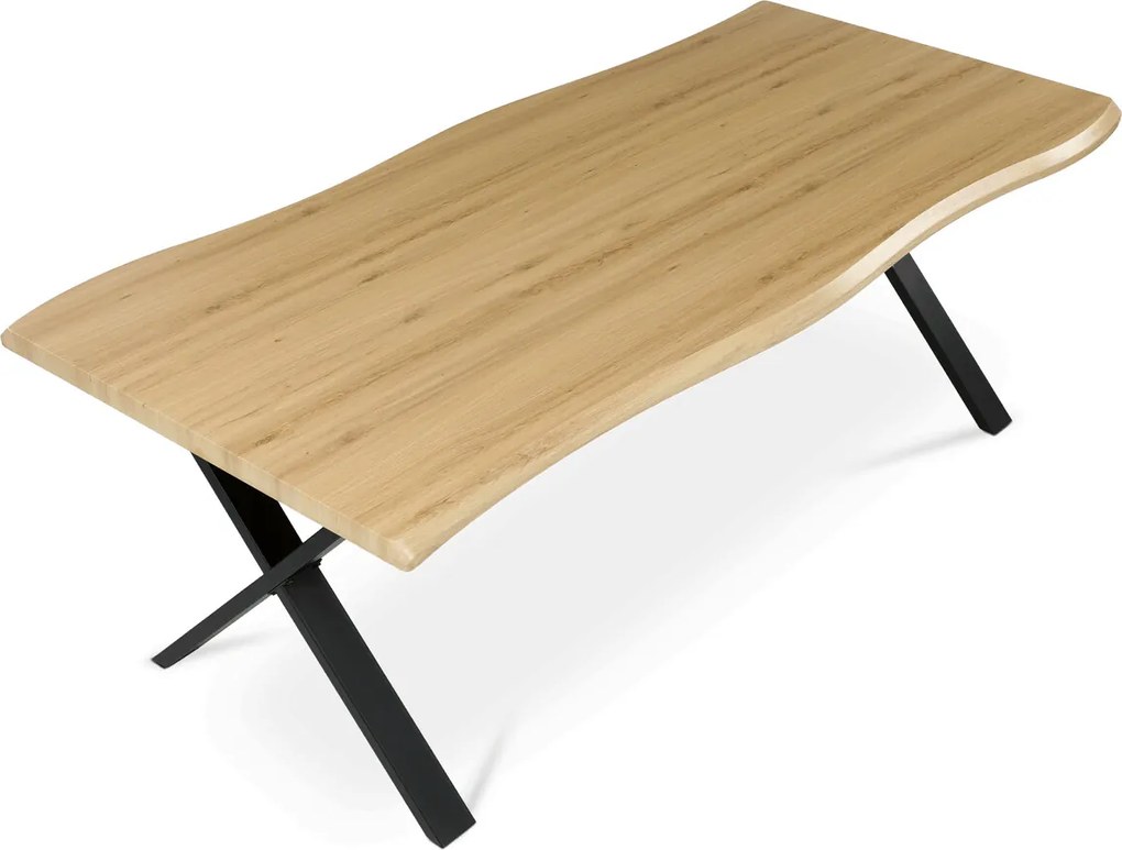 Autronic Jídelní stůl HT-F4321 210x100 cm Odstín: Staré dřevo