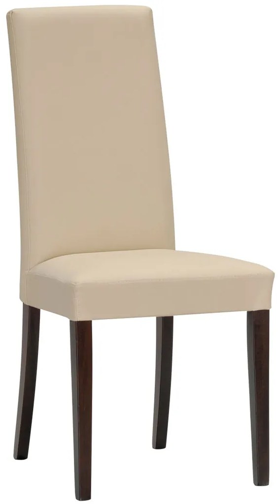 Stima Jídelní židle NANCY třešeň / koženka beige