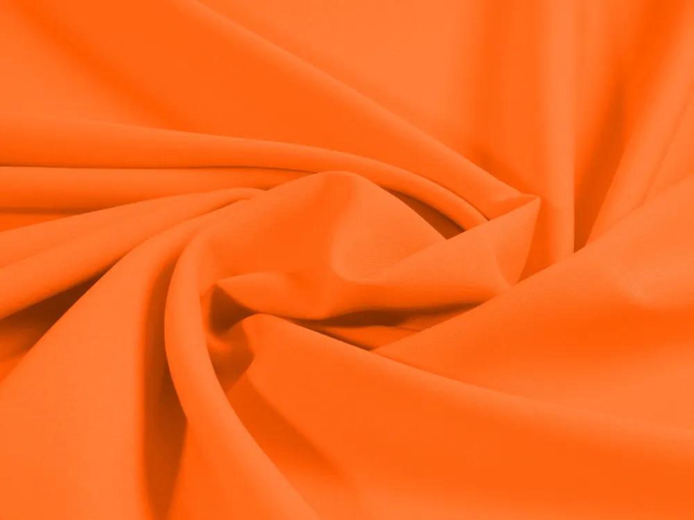 Biante Dekorační oválný ubrus Rongo RG-035 Oranžový 120x180 cm