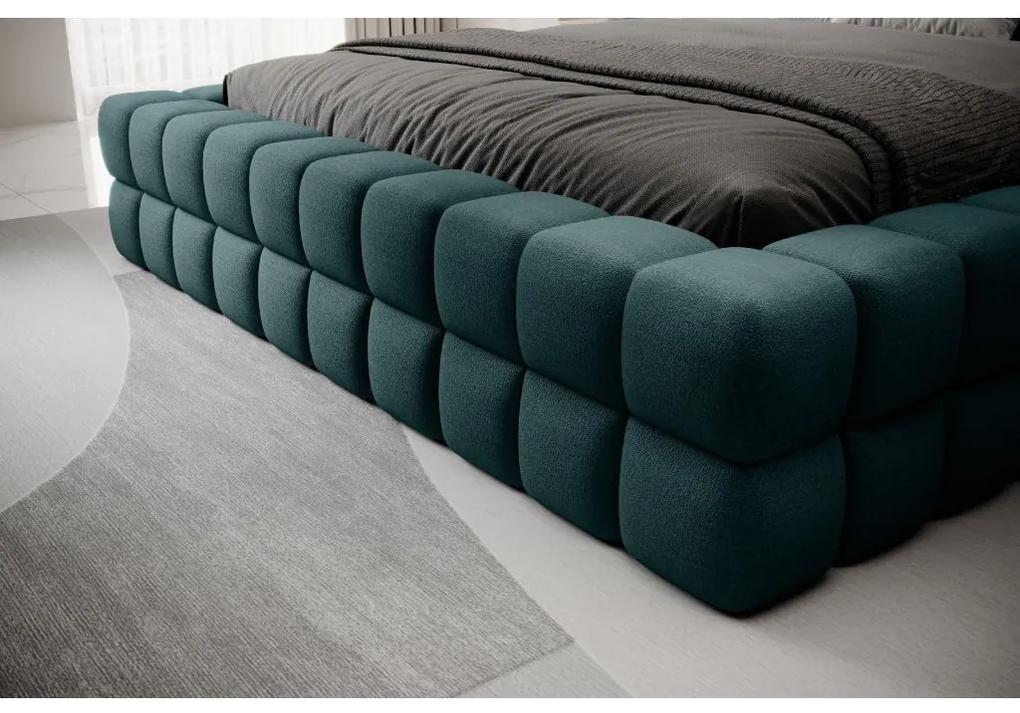 Eltap Čalouněná postel Dizzle Materiál a barva potahu: Touch 100 - zelená, Rozměry (cm): 180x200