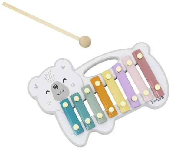 Dřevěný xylofon pro děti Viga 44026 PolarB Medvídek