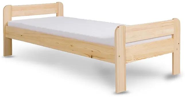 Postel Alex Zvolte rozměr postele: 90x200 cm, Vyberte odstín dřeva: Dub 2