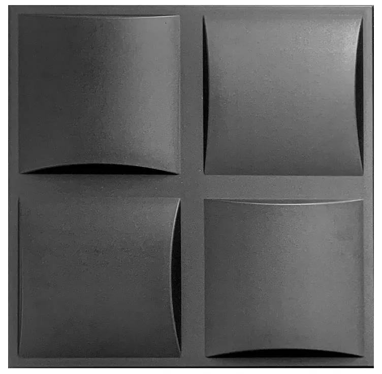 Obklad 3D XPS extrudovaný polystyren Pillow černý