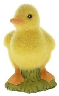 Dekorativní kachnička ve žluté barvě 8 cm