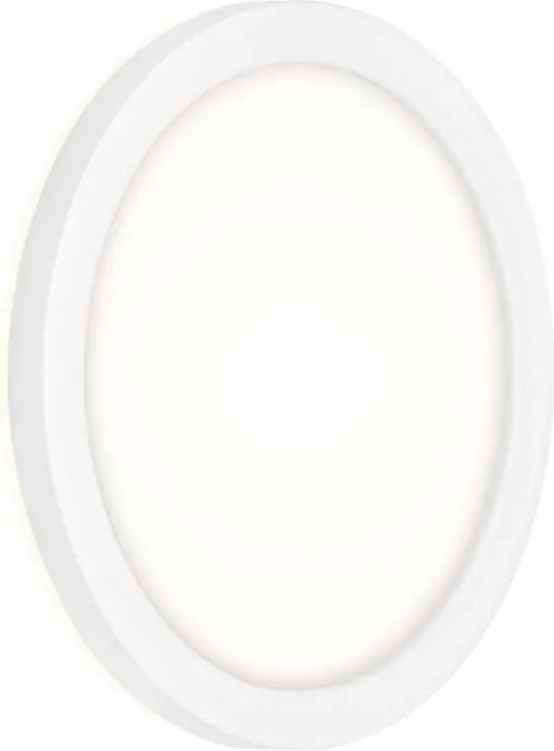 BRILO 3008016 LED venkovní svítidlo pr. 21 cm 8W 1200lm bílé (starý kód: BRILO 3008-016) - BRILO