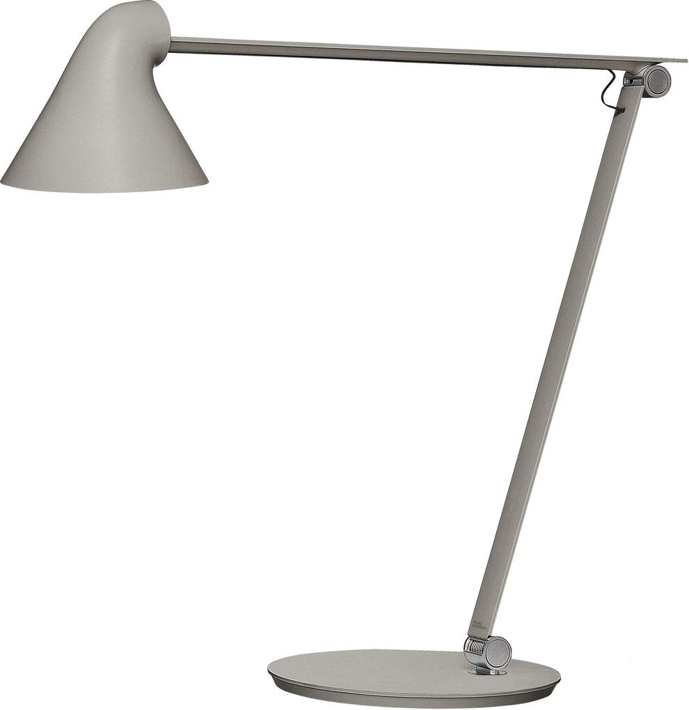 Lampa na pracovní stůl NJP LED 2700 K světlý šedá