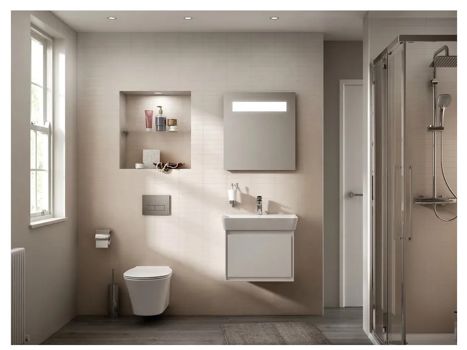 Ideal Standard Connect Air- Závěsné WC, AQUABLADE® 36x54cm, E005401