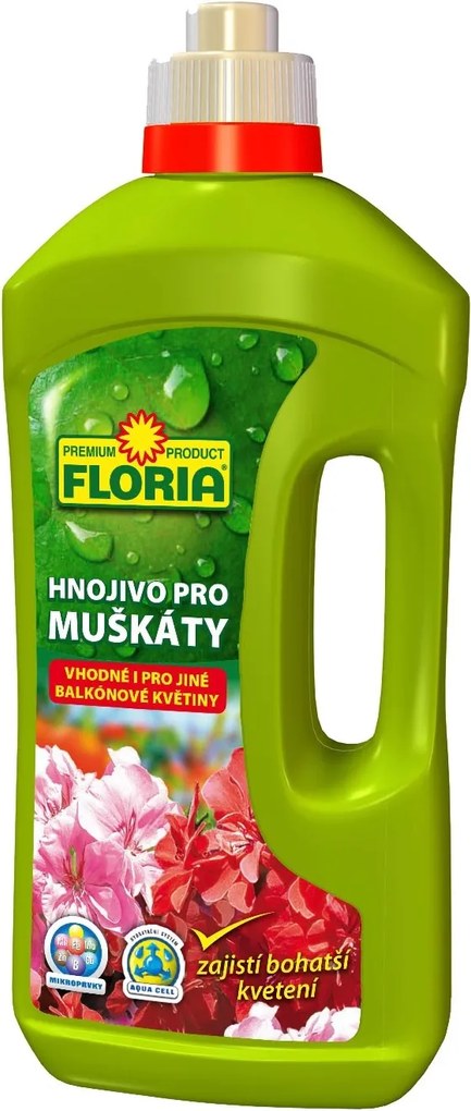 FLORIA Kapalné hnojivo pro muškáty 1 l