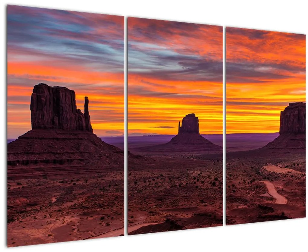 Obraz - Monument Valley v Arizoně (120x80 cm), 40 dalších rozměrů