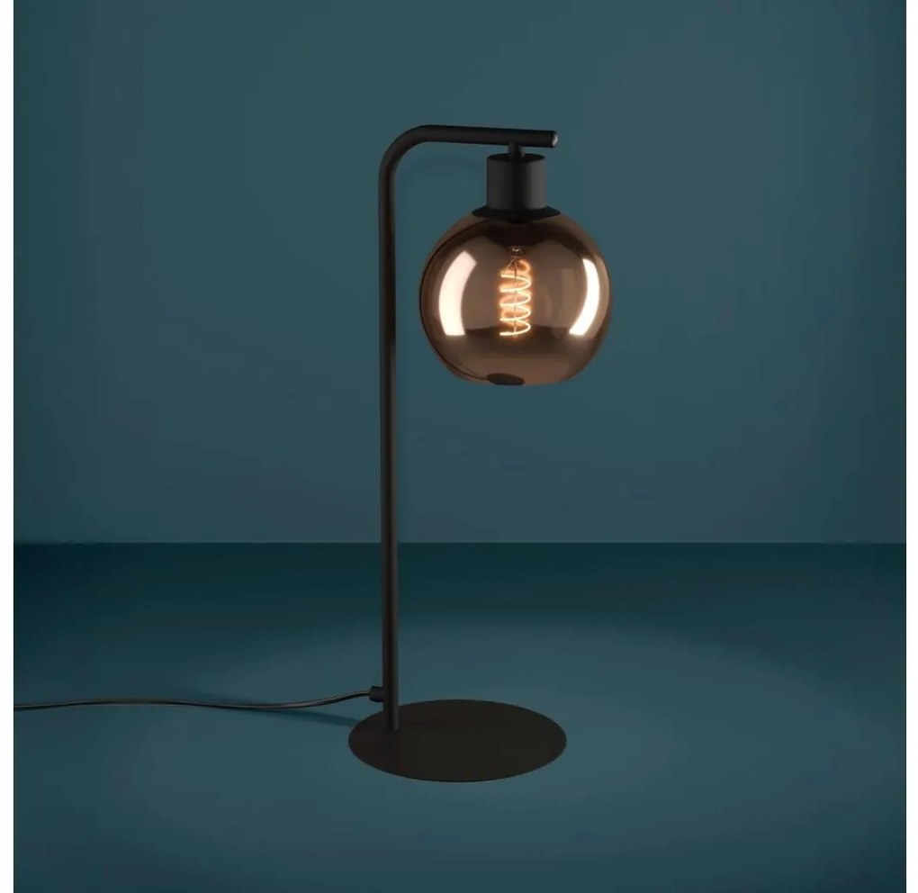 Eglo 390389 - Stolní lampa CORDOBA 1xE27/40W/230V měděná
