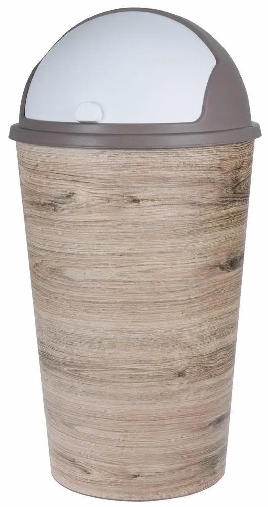 DekorStyle Odpadkový koš WOOD 25 l