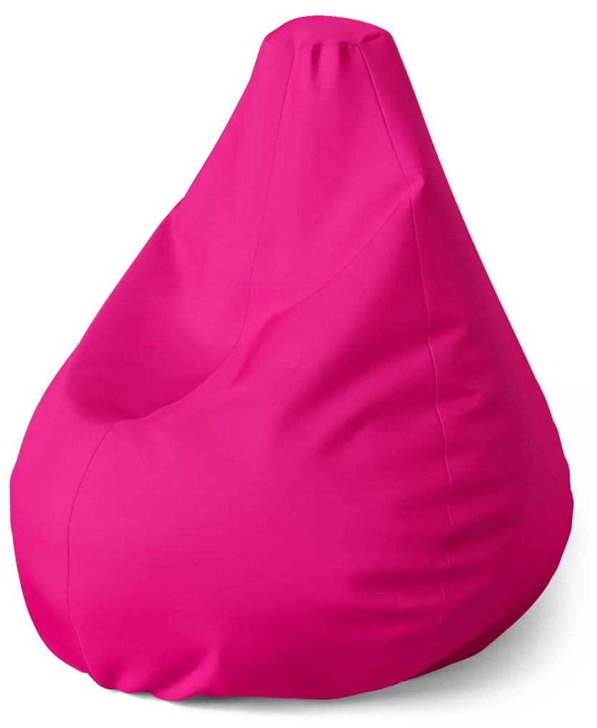 Sablio Sedací vak Pear Sytě růžová - 70 x 95 x 15 cm