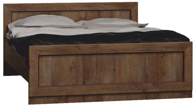 Manželská postel 160 cm Tedy Typ T20 (s roštem). 779439