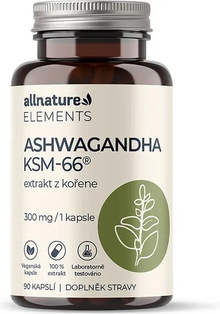 Ashwagandha Elements 90 kapslí