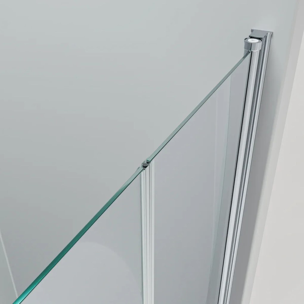 BETA COMBI Chrom 90x80 Clear Obdélníkový sprchový kout bez vaničky